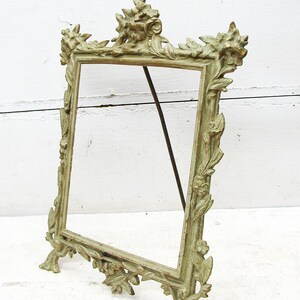 Vintage Figural Brass Frame Antique Brass Picture Frame Art Nouveau ...