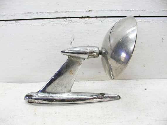 Vintage Side View Mirror Rat Rod Parts Ford Chevy Chrysler Replacement Bullet Rocket 50s 60 s Chrome Parts Etsy Australia