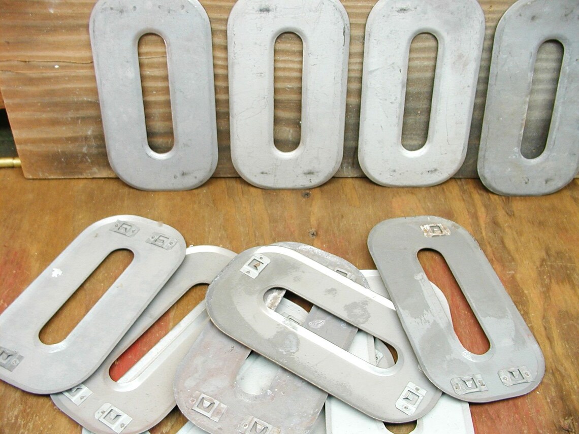 Zero Craft Letter "o" Vintage Metal Number 0 or Letter O - Free ...