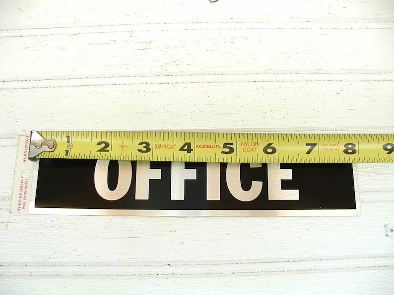 Office Sign - Small Office Sign - Office Door Sign - Adhesive Sign ...