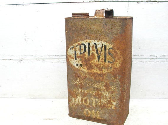 Vintage Tri-vis Oil Can Vintage Oil Can Antique Oil Can - Etsy