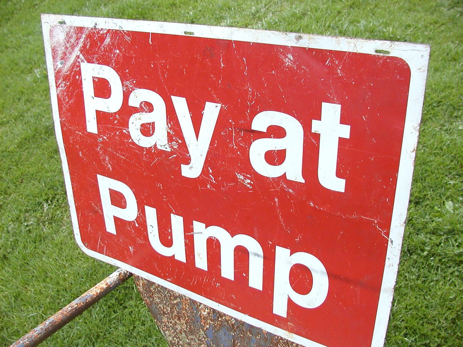 Gas Station Sign Gas Pump Sign Service Station Sign Pay - Etsy