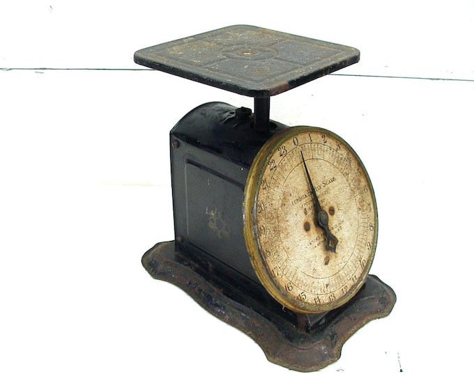 Vintage Food Scale Great Patina Shabby Grungy Perfectly Primitive ...
