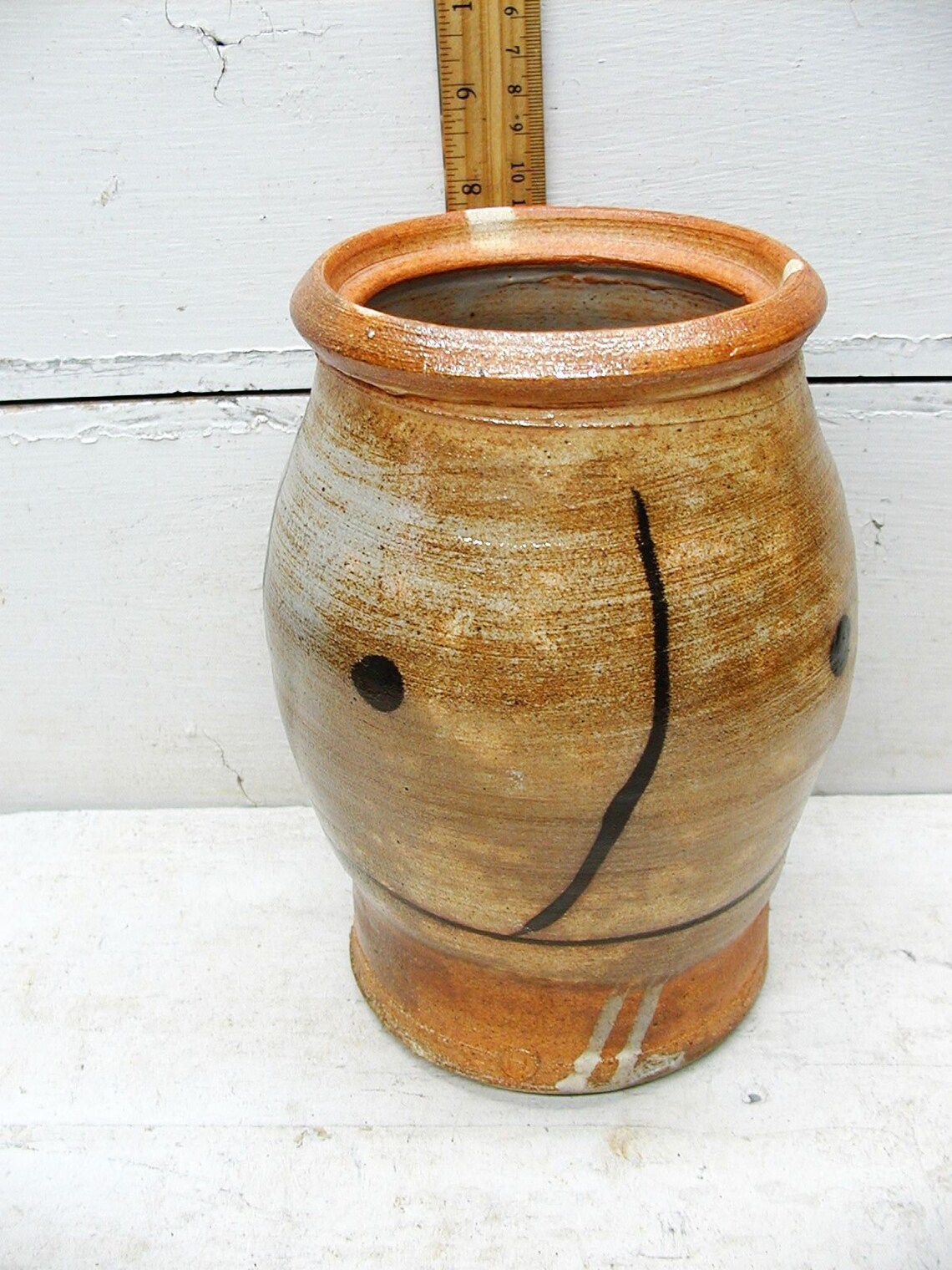 Glazed Pottery Crock Southwest Theme Decor Desert Pottery - Etsy