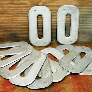Zero Craft Letter "o" Vintage Metal Number 0 or Letter O - Free ...
