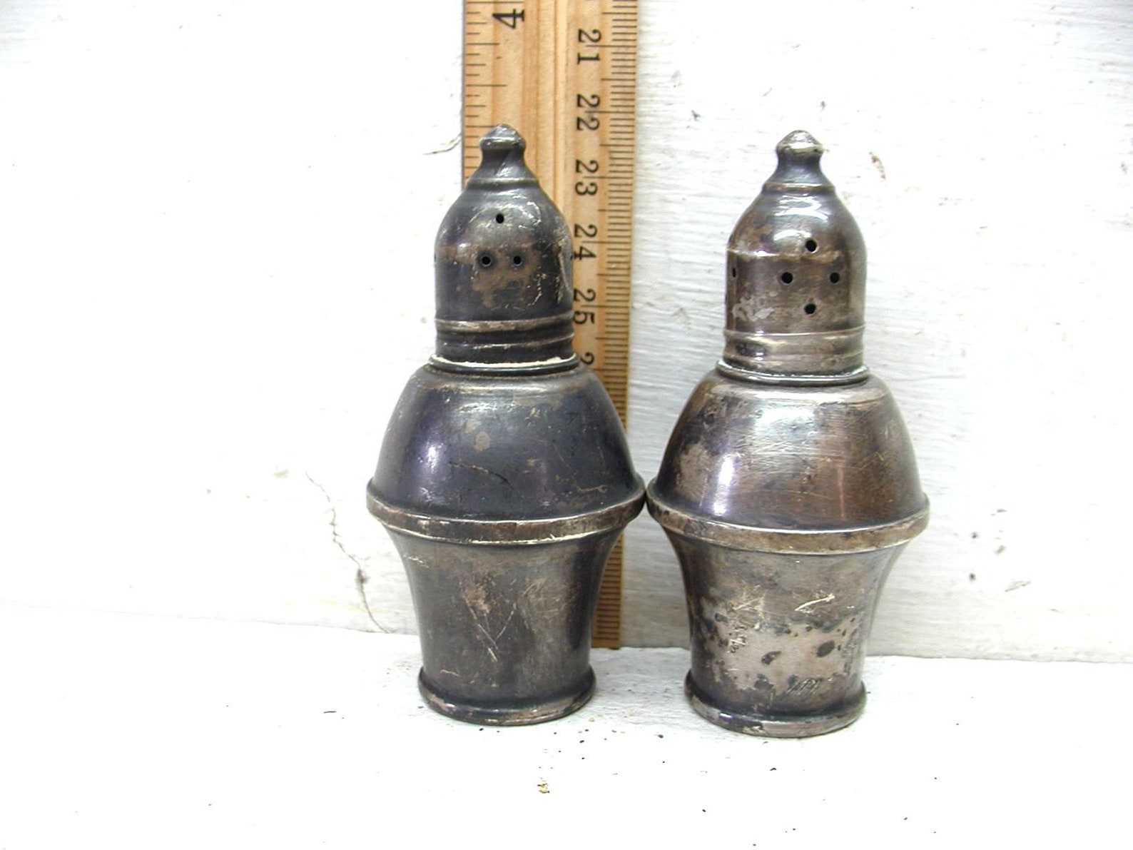 Sterling Silver Salt Pepper Shaker Set -silver Salt Pepper Shakers ...
