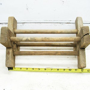 Vintage Wooden Spool Winder - Perfectly Primitive - Rope Winder - Amish ...