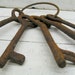 Prop Keys Jailhouse Keys Large Keys Rustic Jail Keys Rustic Decor ...