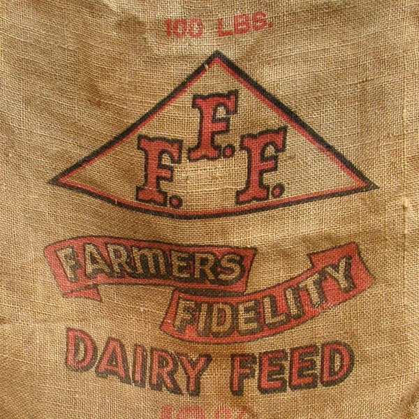 Burlap Feed Sack - Etsy