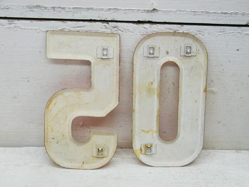 Vintage Metal Number 50 Number Fifty Sign 5 1/2 Large - Etsy