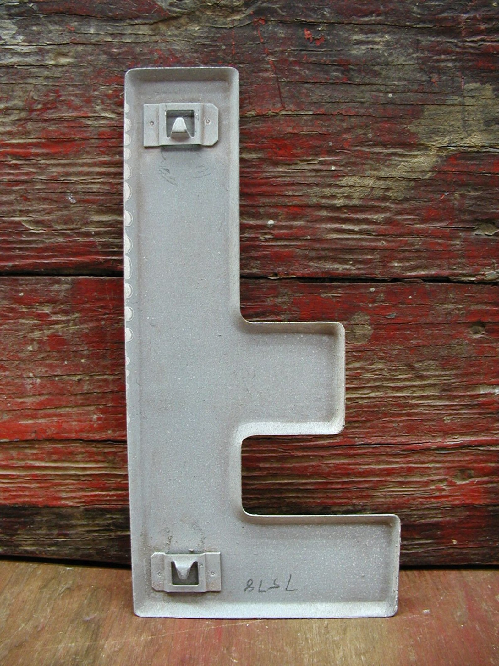 Vintage Metal Letter F Letter Sign 7 1/2 Large Thick Tin - Etsy UK