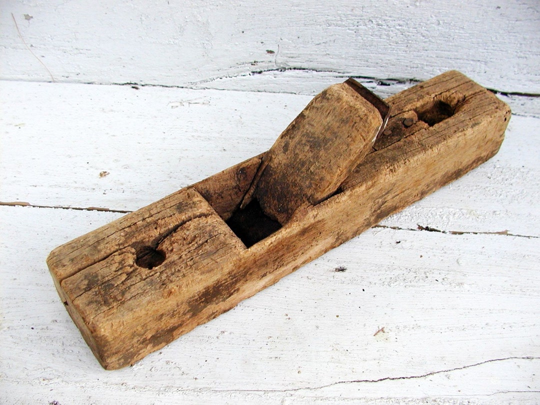 Vintage Hand Made Carpenters Plane Tools Primitive - Etsy