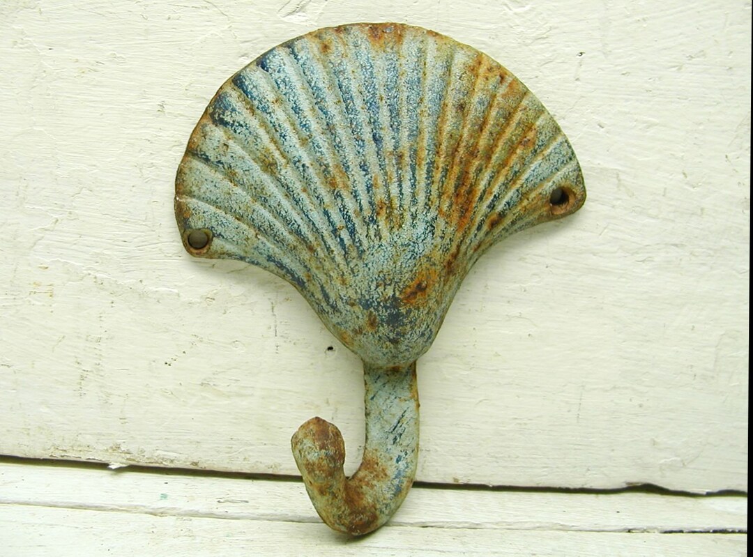 Shell Hook for Your Beach House Great to Hang That Wet Towel - Etsy