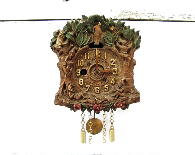 Vintage Keebler Enchanted Forest Seven Dwarfs Pendulette Mini Novelty ...