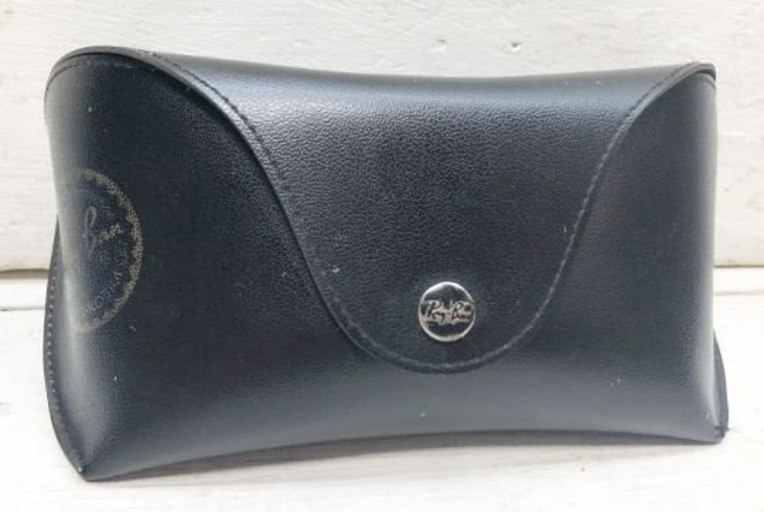 Ray-ban Luxottica Black Aviator Sunglasses Soft Snap Case Storage Case ...