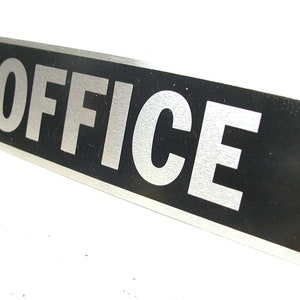 Office Sign - Small Office Sign - Office Door Sign - Adhesive Sign ...
