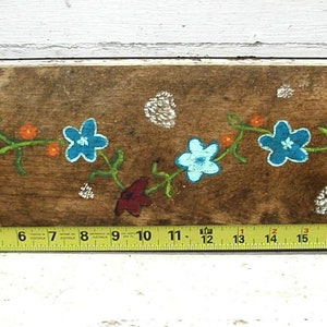 Hand Painted Wall Art - Barn Wood Spring Summer Theme Picture Old Board ...