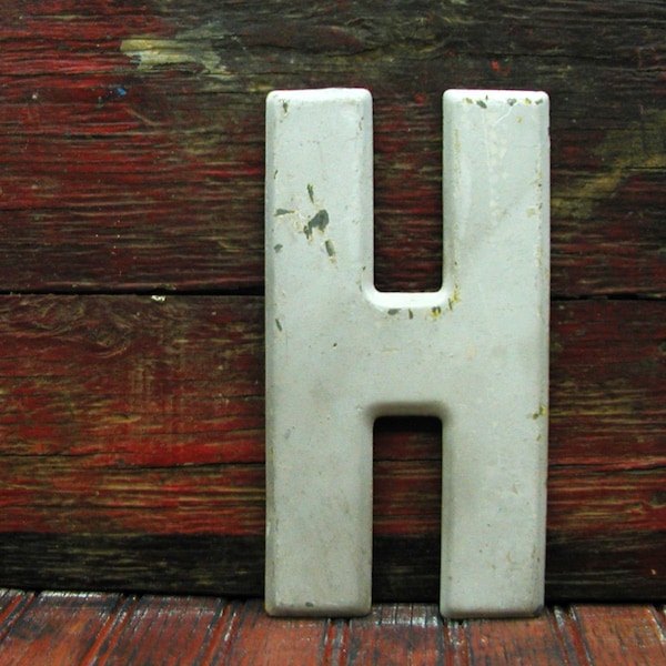 Metal Letter H - Etsy
