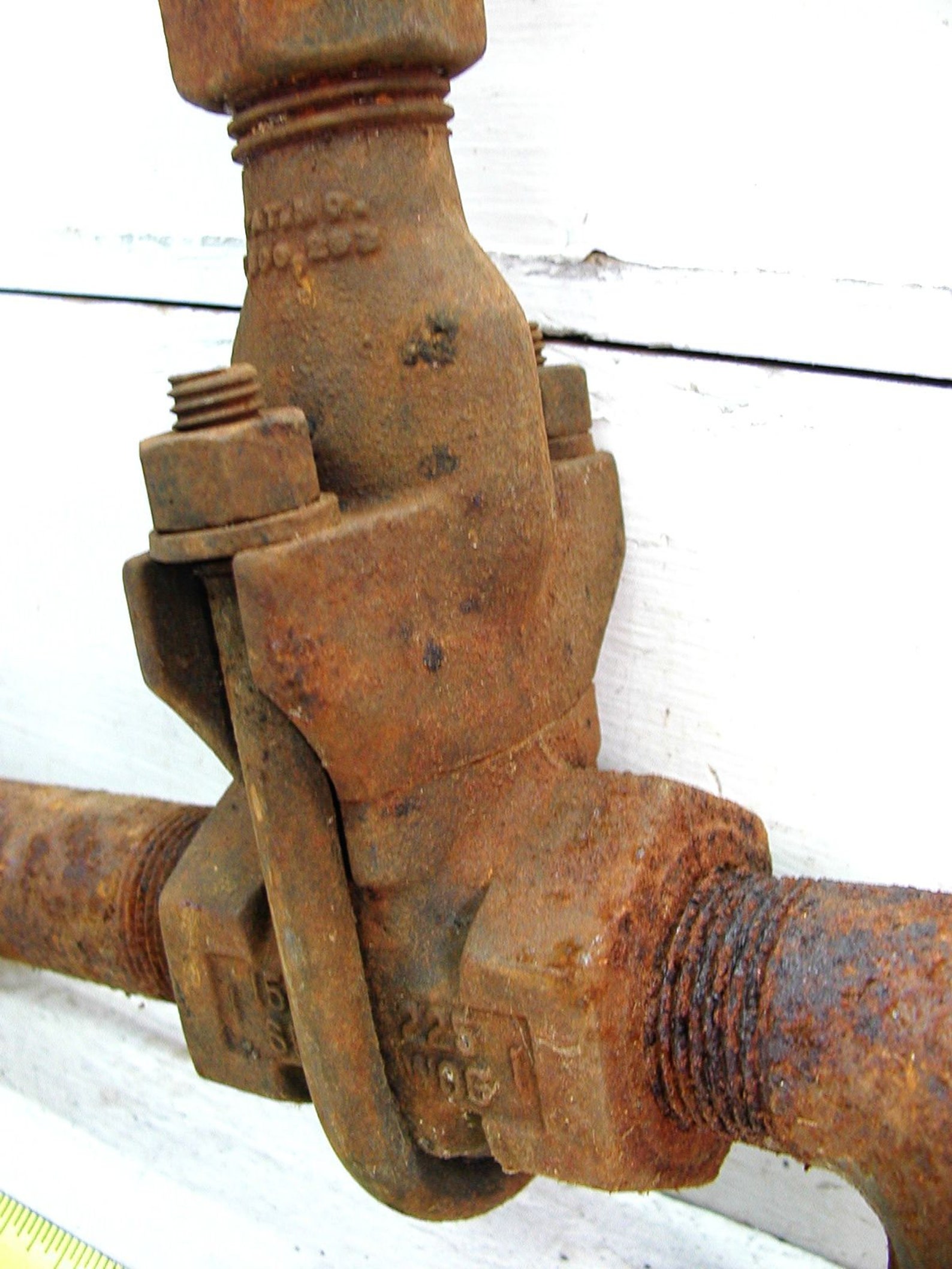 Industrial Valve Pipes Large and Rusty Steampunk Valve - Etsy