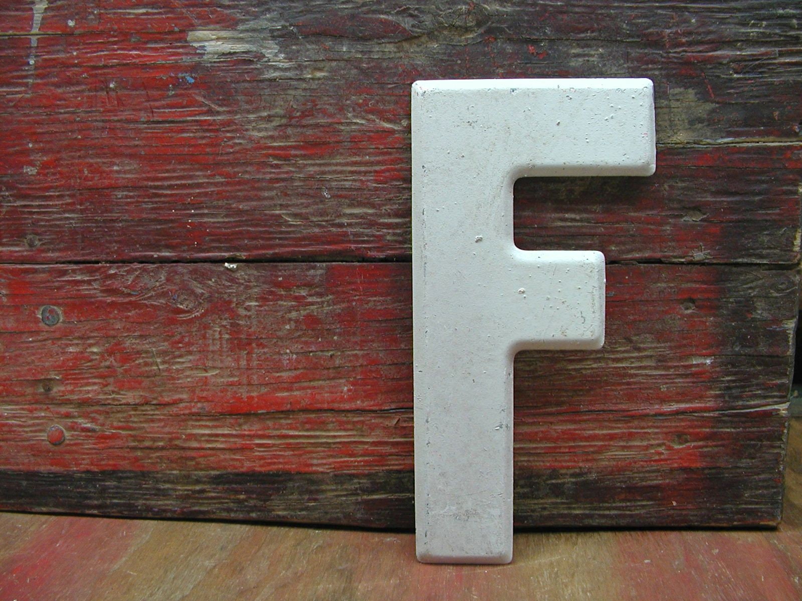 Vintage Metal Letter F Letter Sign 7 1/2 Large Thick Tin - Etsy UK