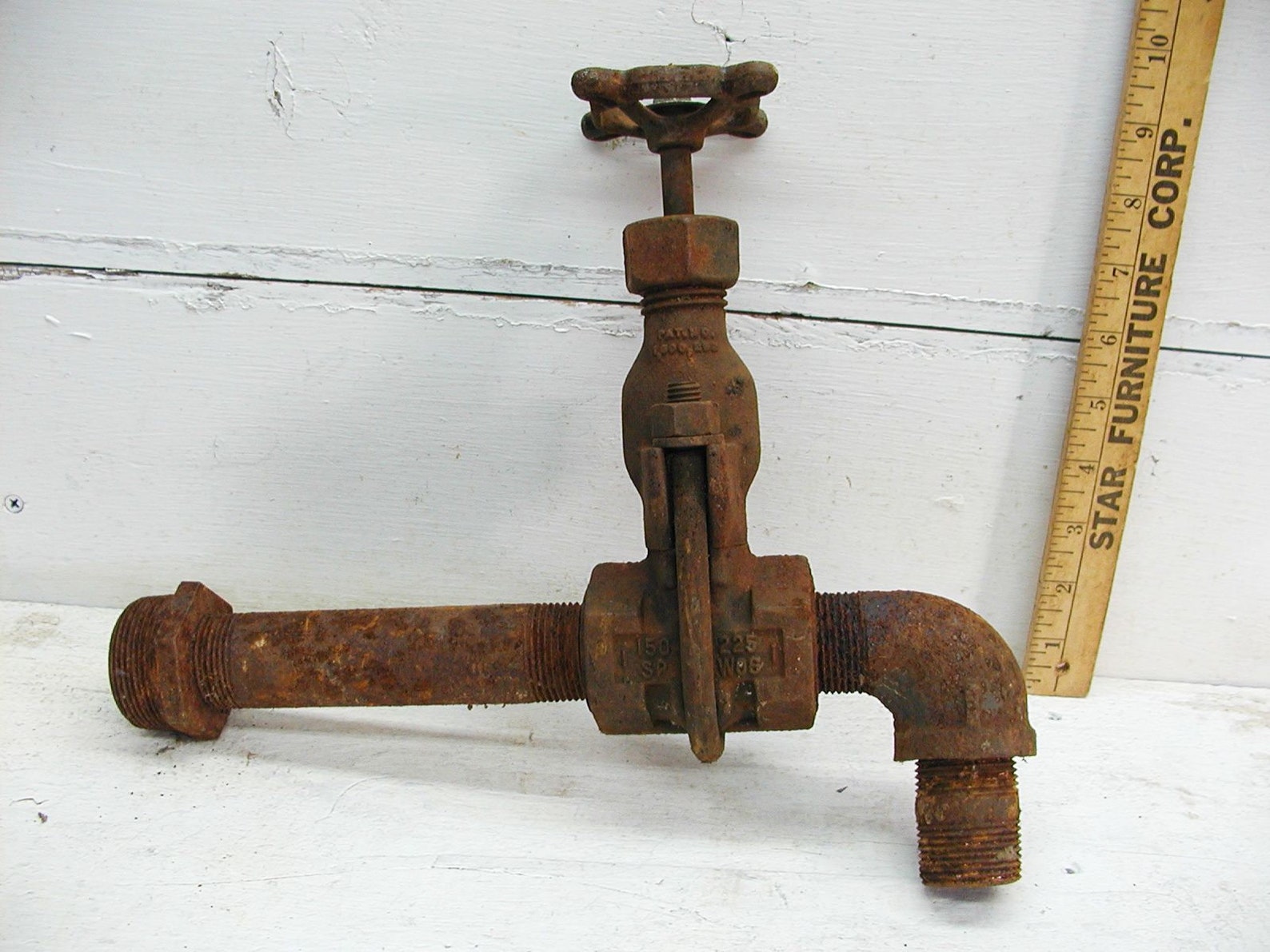 Industrial Valve Pipes Large and Rusty Steampunk Valve - Etsy