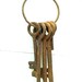 Prop Keys Jailhouse Keys Large Keys Rustic Jail Keys Rustic Decor ...
