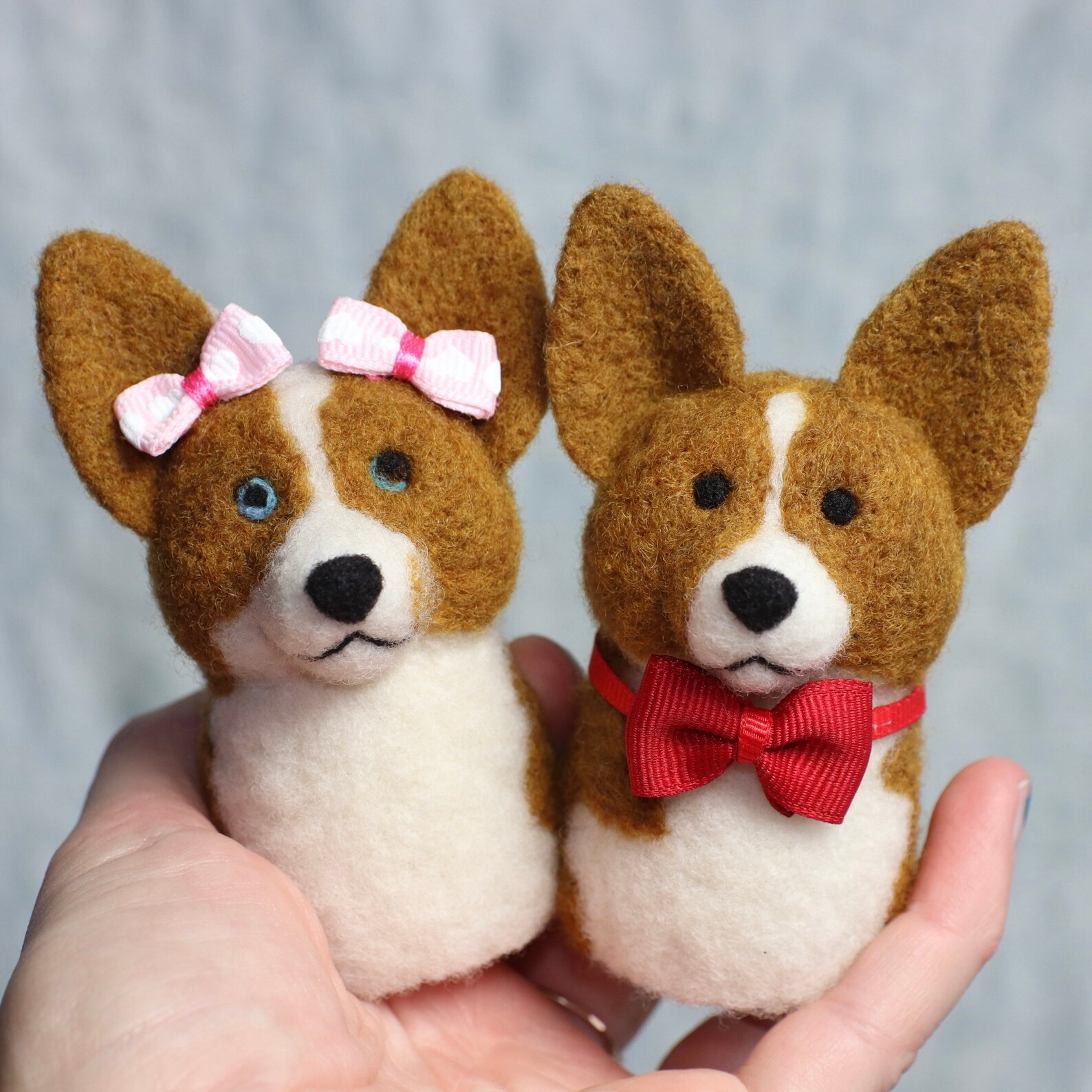 Extra Tiny Pet Portrait Fiber Friends nubbins - Etsy UK