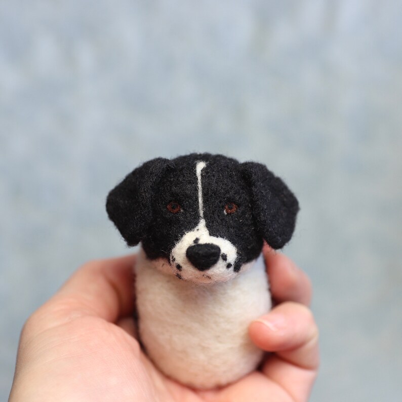 Extra Tiny Pet Portrait Fiber Friends Nubbins | Etsy