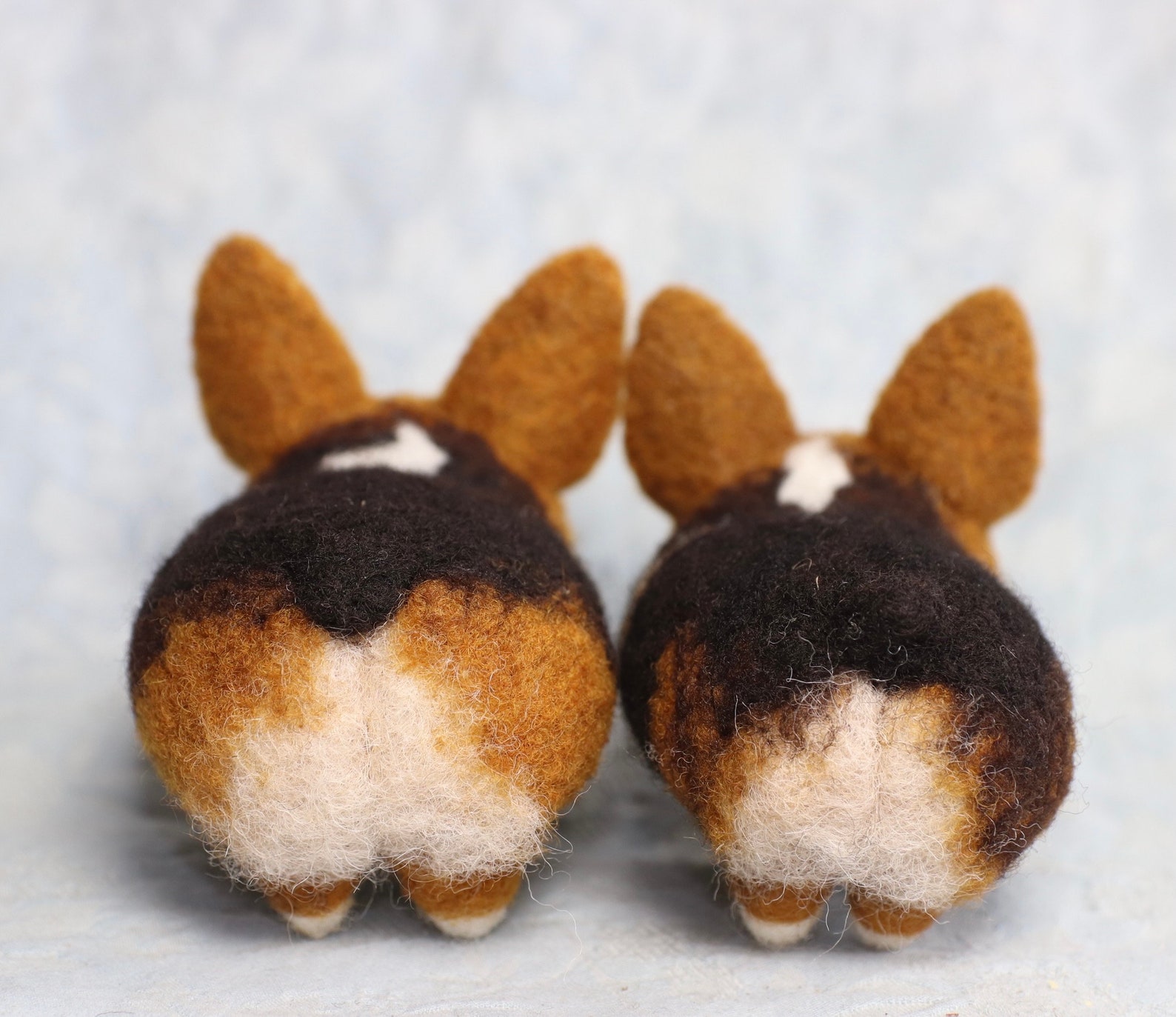 Needle Felted Corgi Stubbin - Custom Cute Pet Portraits With Stumpy ...