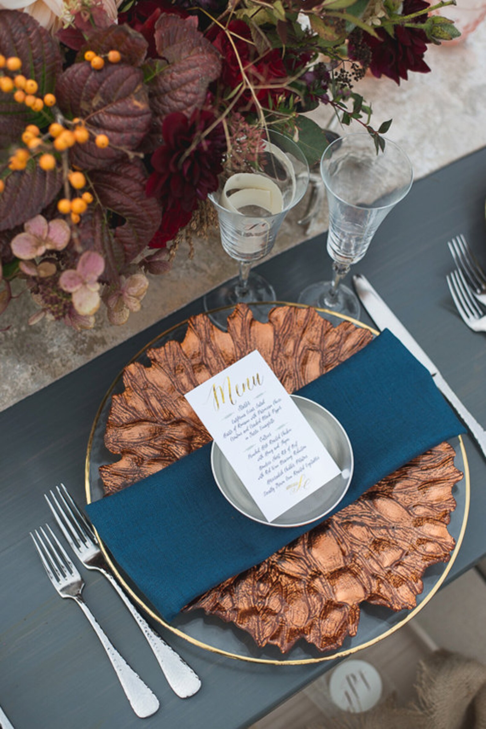 Wedding Menu Cards for Reception Table Setting 100 - Etsy