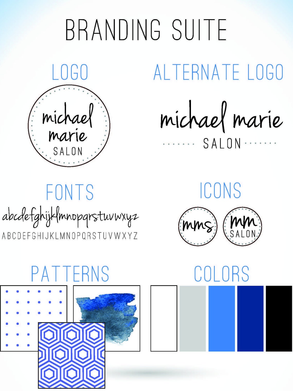 Custom Branding Suite Logo Design | Etsy