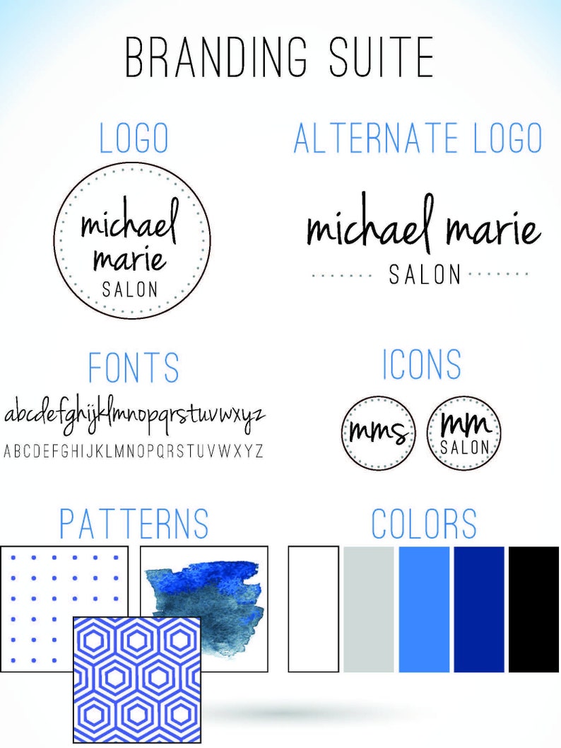 Custom Branding Suite Logo Design | Etsy
