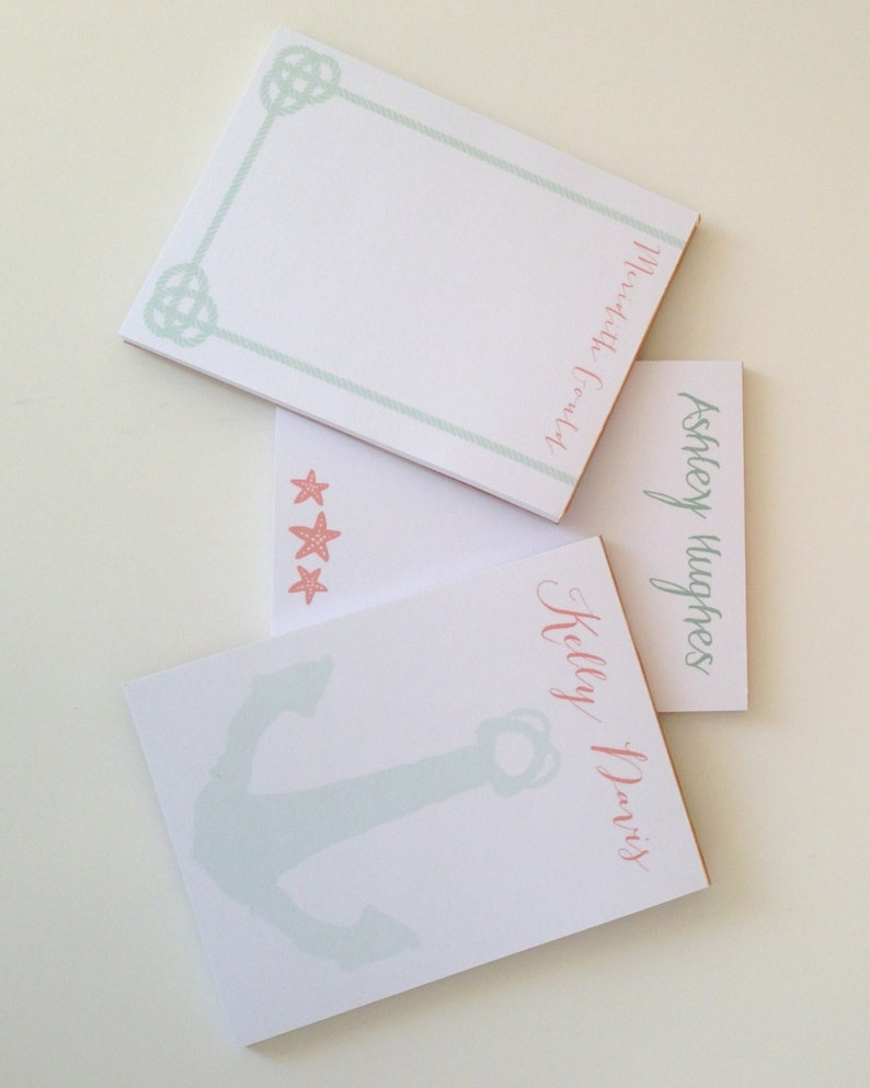 Custom Note Pads Personalized / Logo - Etsy