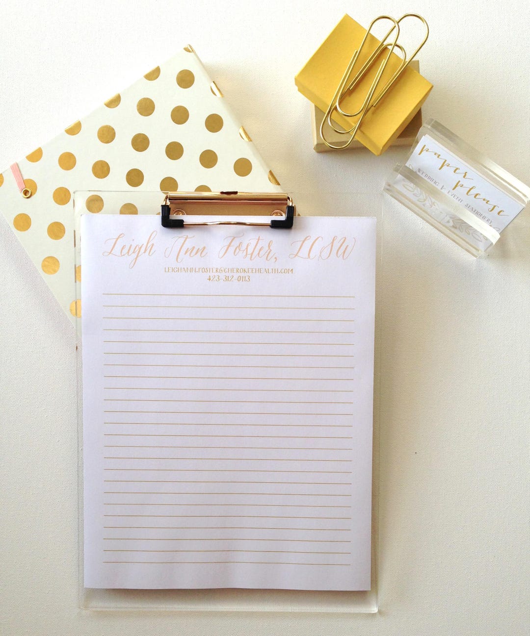 8.5"x11" Custom Note Pad- Personalized / Logo - Etsy