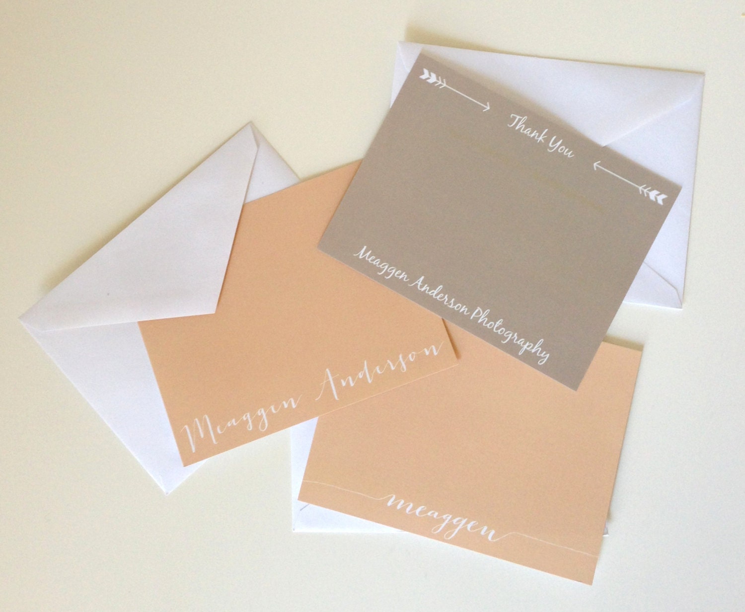 100 Custom Stationery Flat Note Cards - Etsy