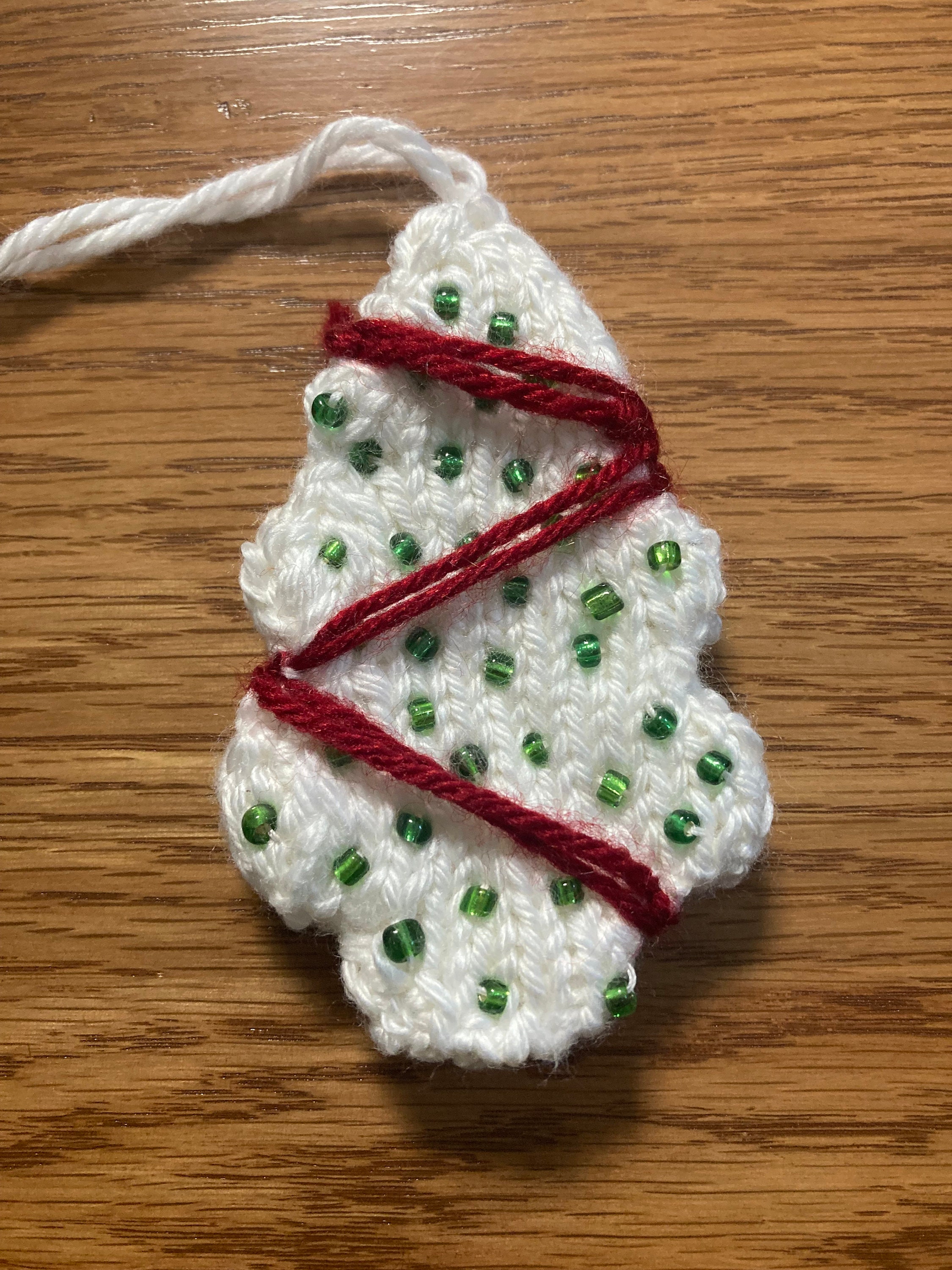 Little Debbie Christmas Tree Cake Ornament Knitting Pattern - Etsy