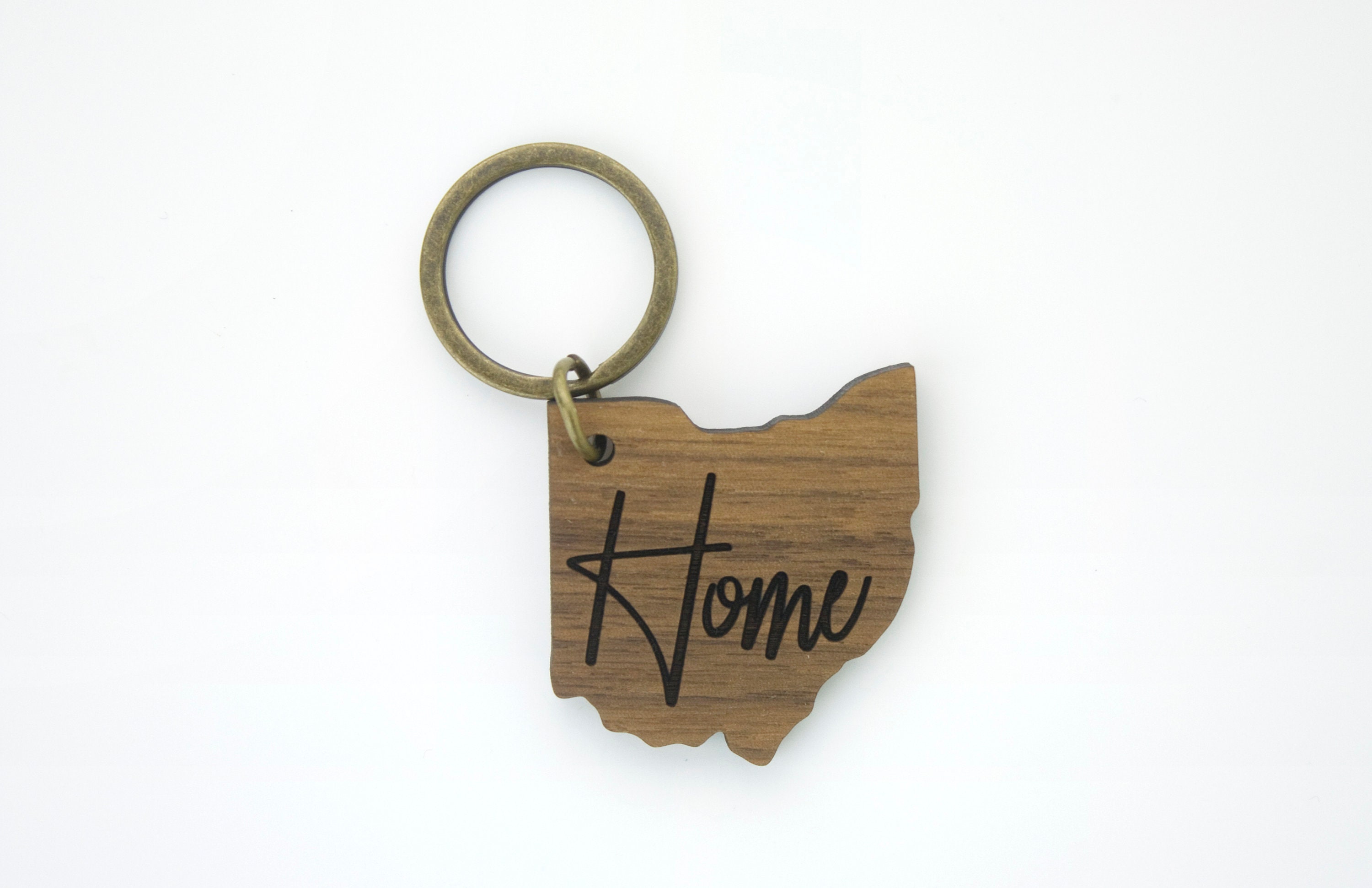 Ohio Keychains / National Park Keychain / Wood Keychain / Home | Etsy