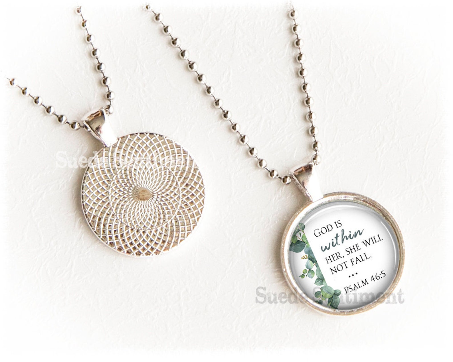 Inspirational Jewelry Bible Verse Necklace I Can Do All - Etsy