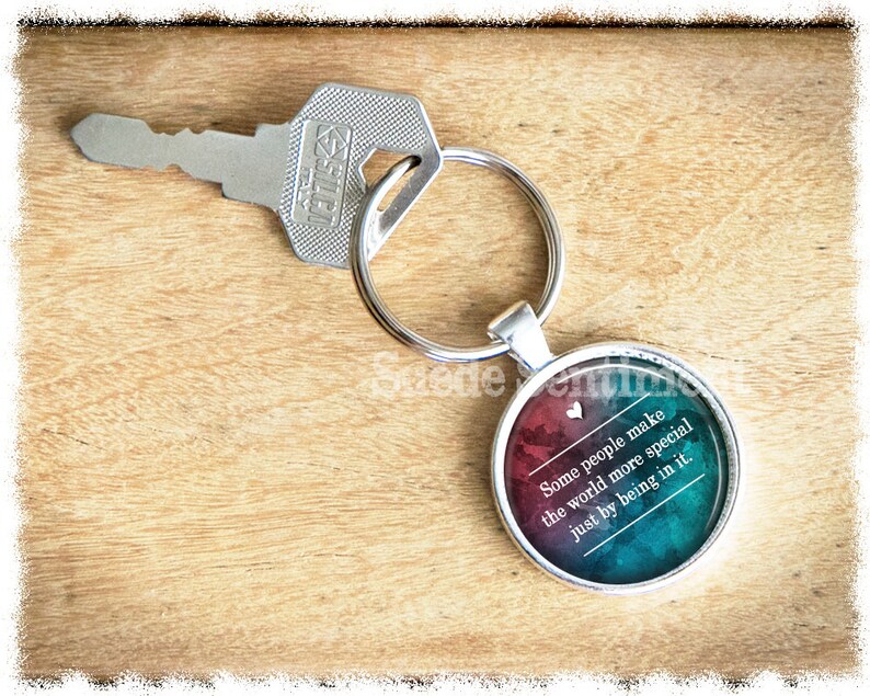 Thank You Keychain Volunteer Gifts Best Friend Keychain - Etsy