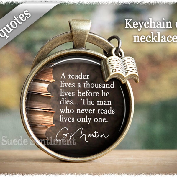 Book Quote Pendant - Etsy