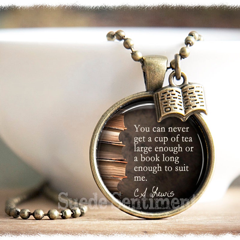 Book Quote Pendant - Etsy