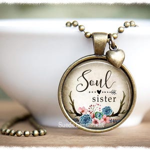 Soul Sister Keychain • Friendship Keychain • Friend Gifts for Her ...