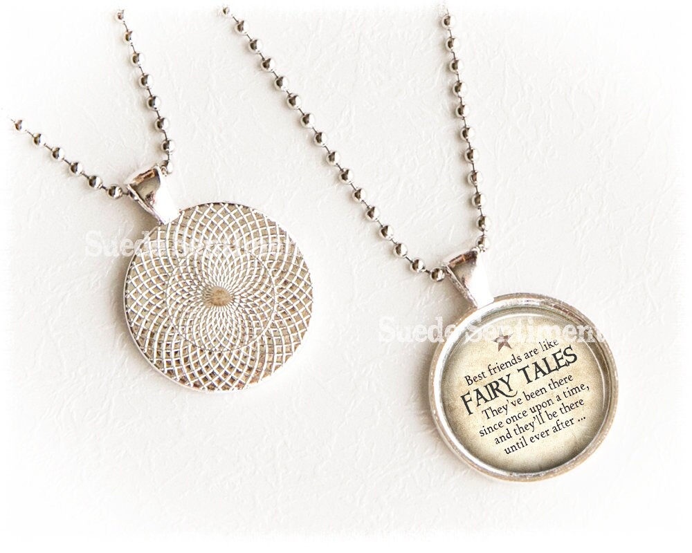 Gifts For Friendship Best Friend Necklace Long Distance | Etsy