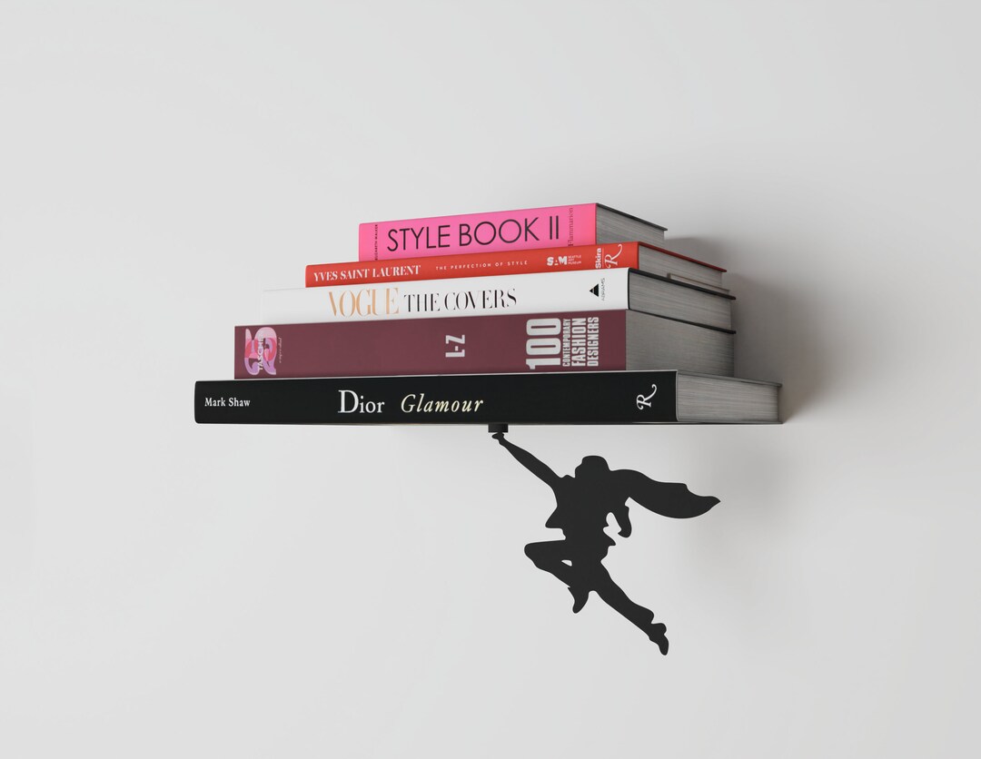 Superhero Superhero Floating Bookshelf Various Sizes Books Art Books ...