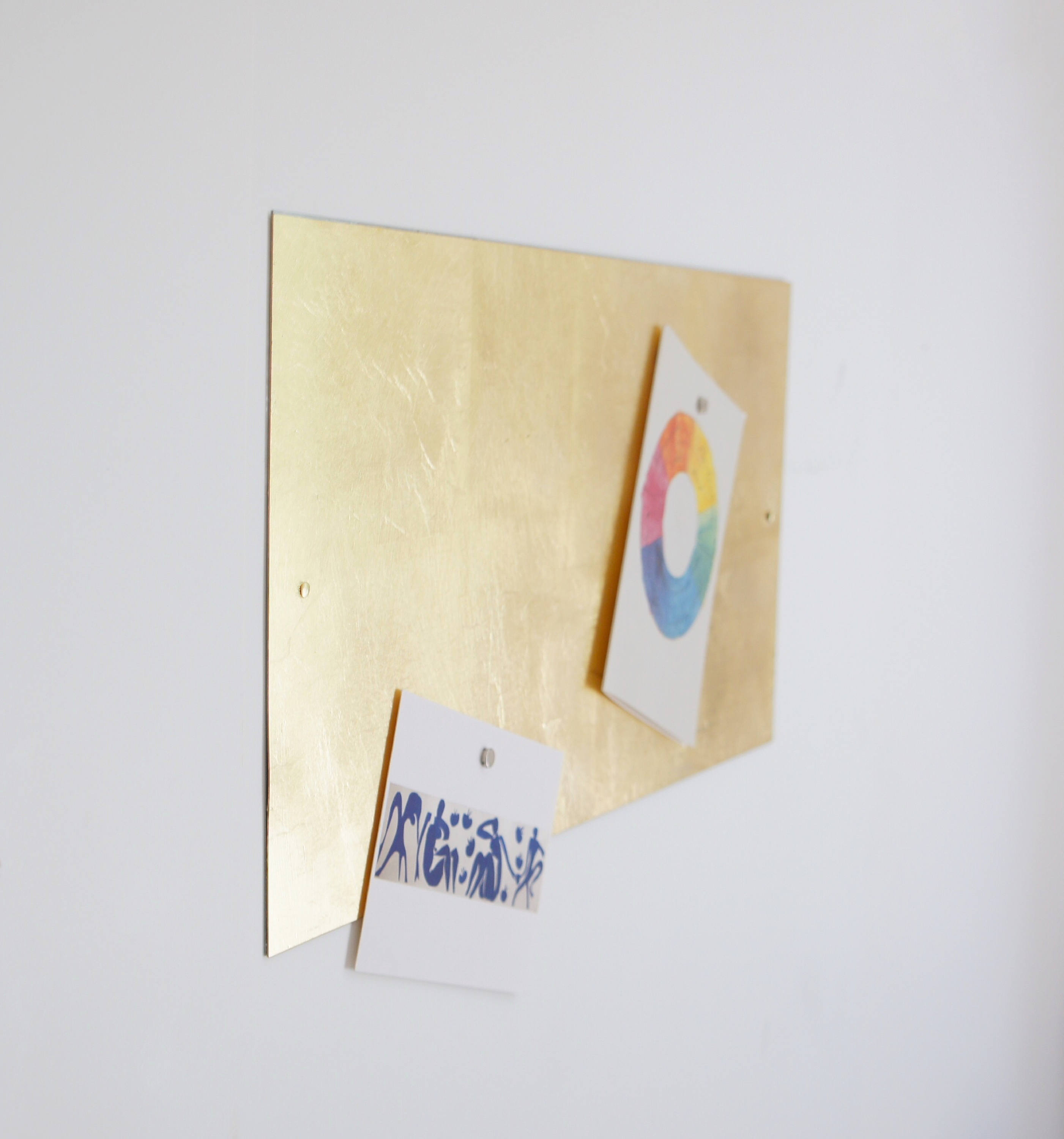 Gold Whiteboard / Magnet Board / Blackboard Multiple Sizes | Etsy