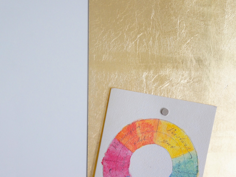 Gold Whiteboard / Magnet Board / Blackboard Multiple Sizes | Etsy