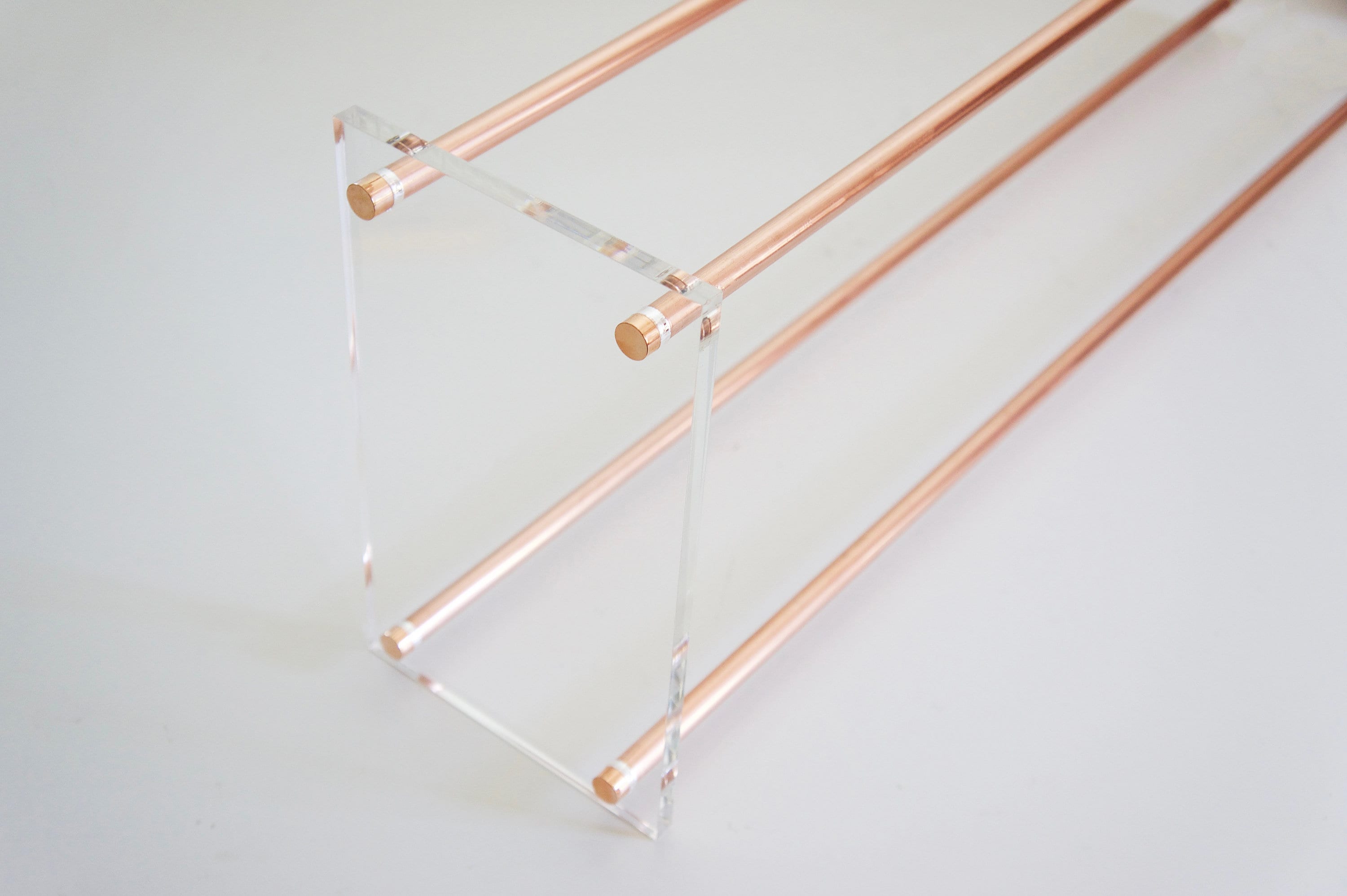 Copper & Glass - Shoe Rack - Etsy UK
