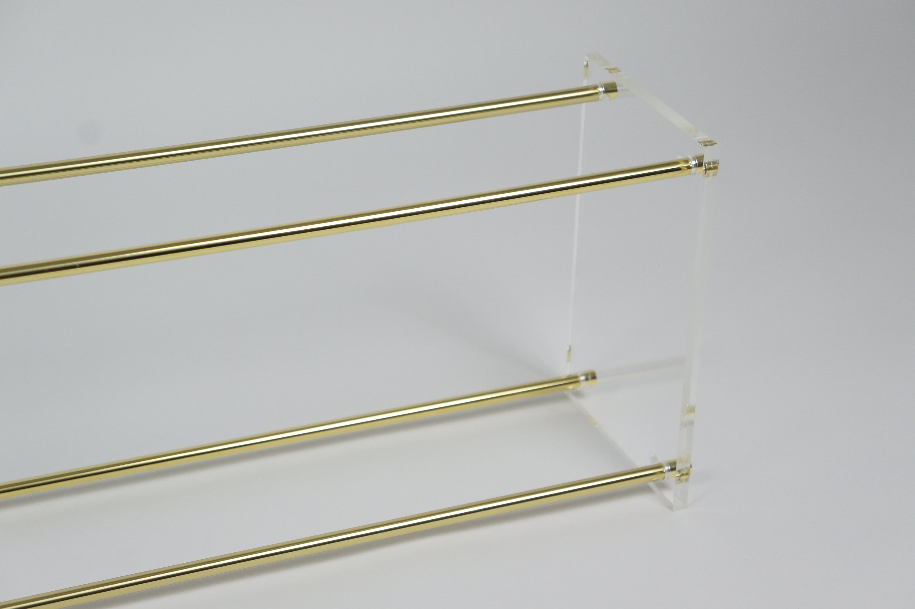 Brass & Glass - Shoe Rack - Shoe Shelf - Multiple Sizes - Etsy UK