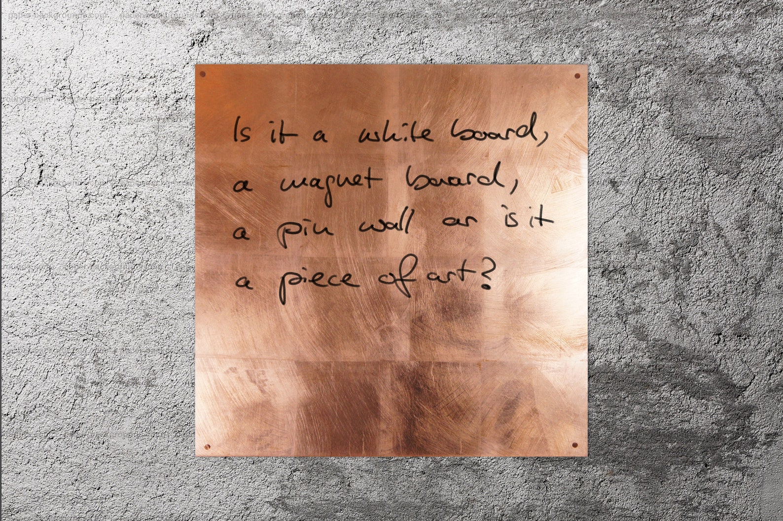Copper Whiteboard / Magnet Board - Pin Wall - Blackboard in Different ...