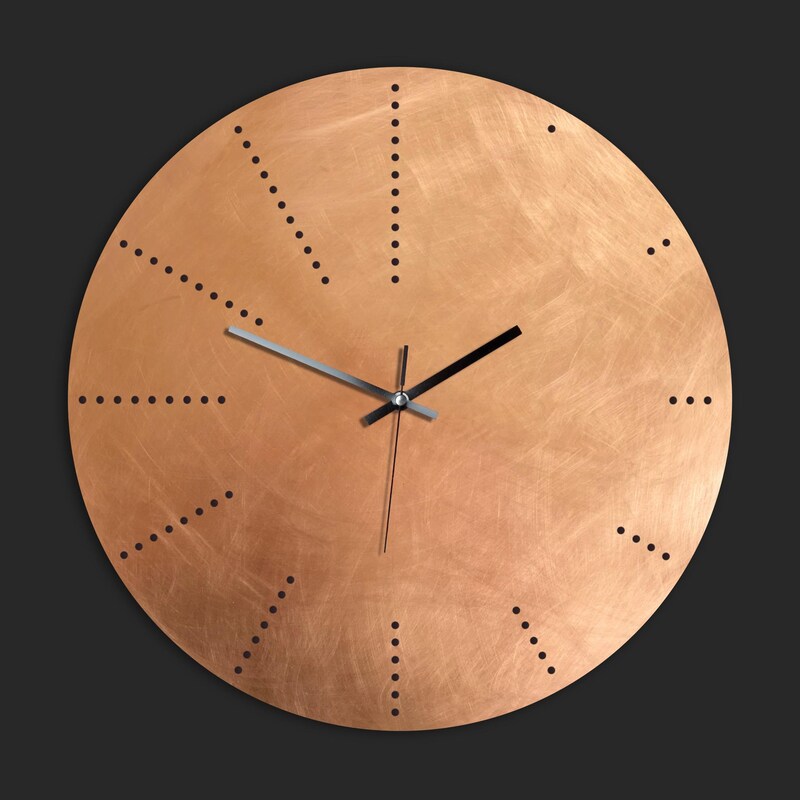 Copper Clock - Etsy